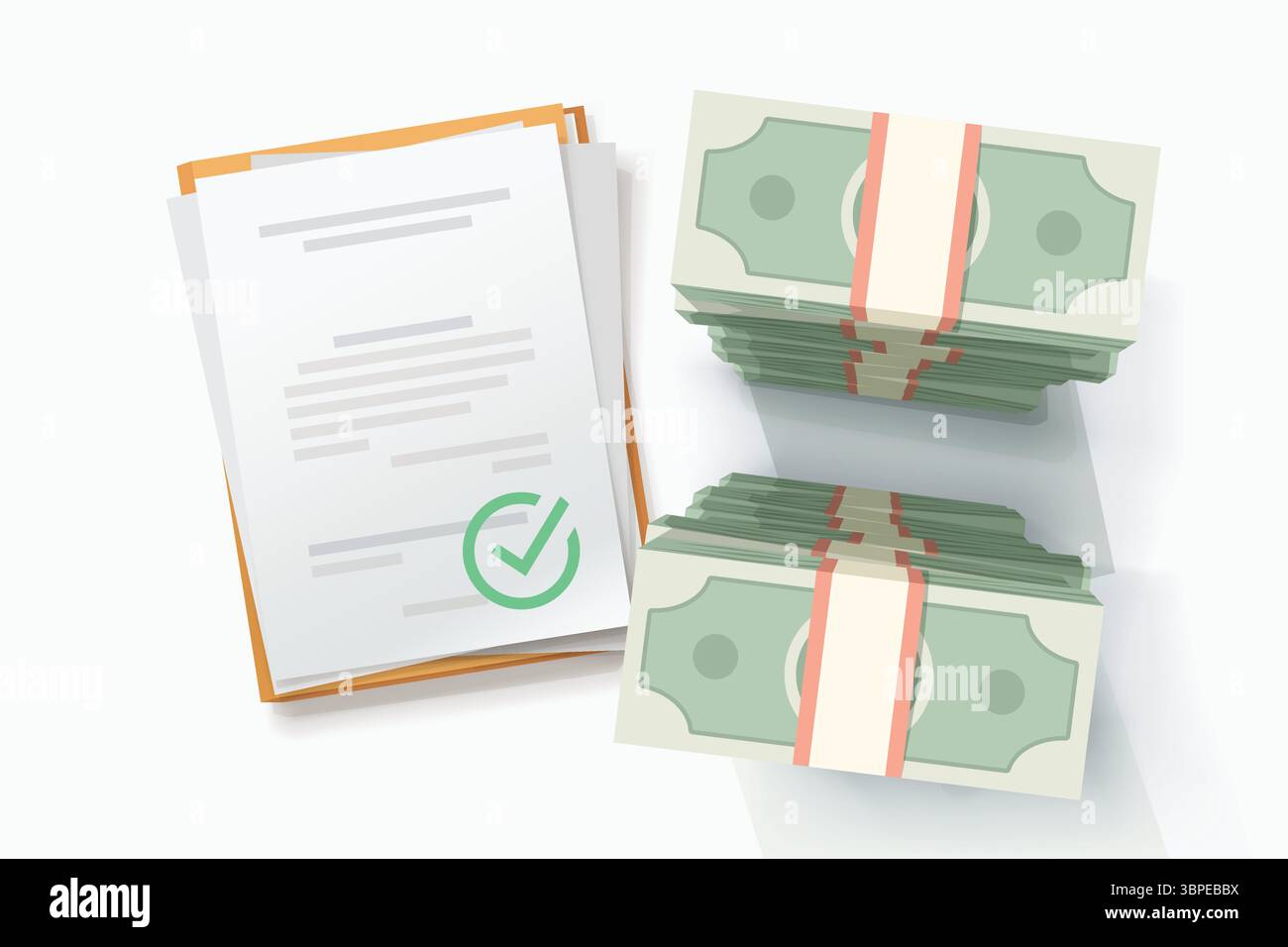 Document signed Stock Vector Images - Alamy