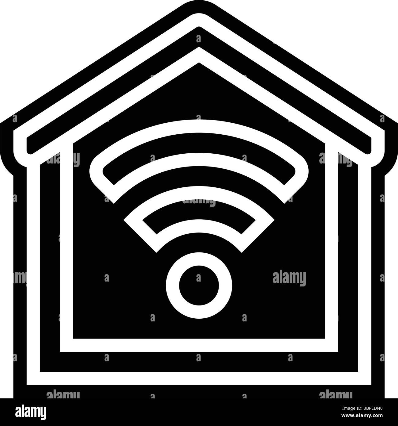 Smart home integration icon Cut Out Stock Images & Pictures - Alamy