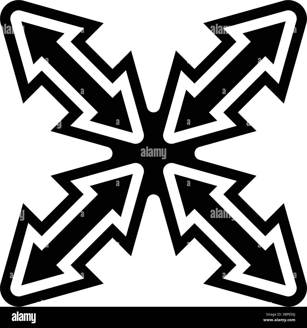 universal fit glyph icon vector illustration Stock Vector Image & Art ...