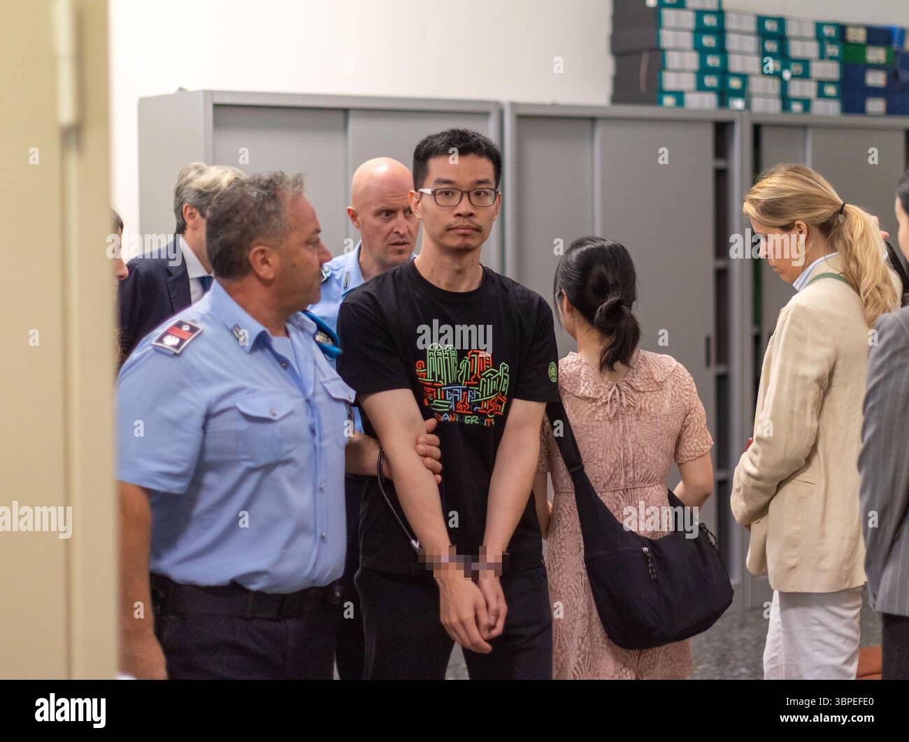 Milano, Italia. 29th June, 2025. Udienza a Palazzo di Giustizia per ...
