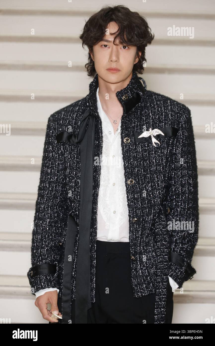 Paris, France. 08th July, 2025. Wang Yibo attending the Chanel Haute ...