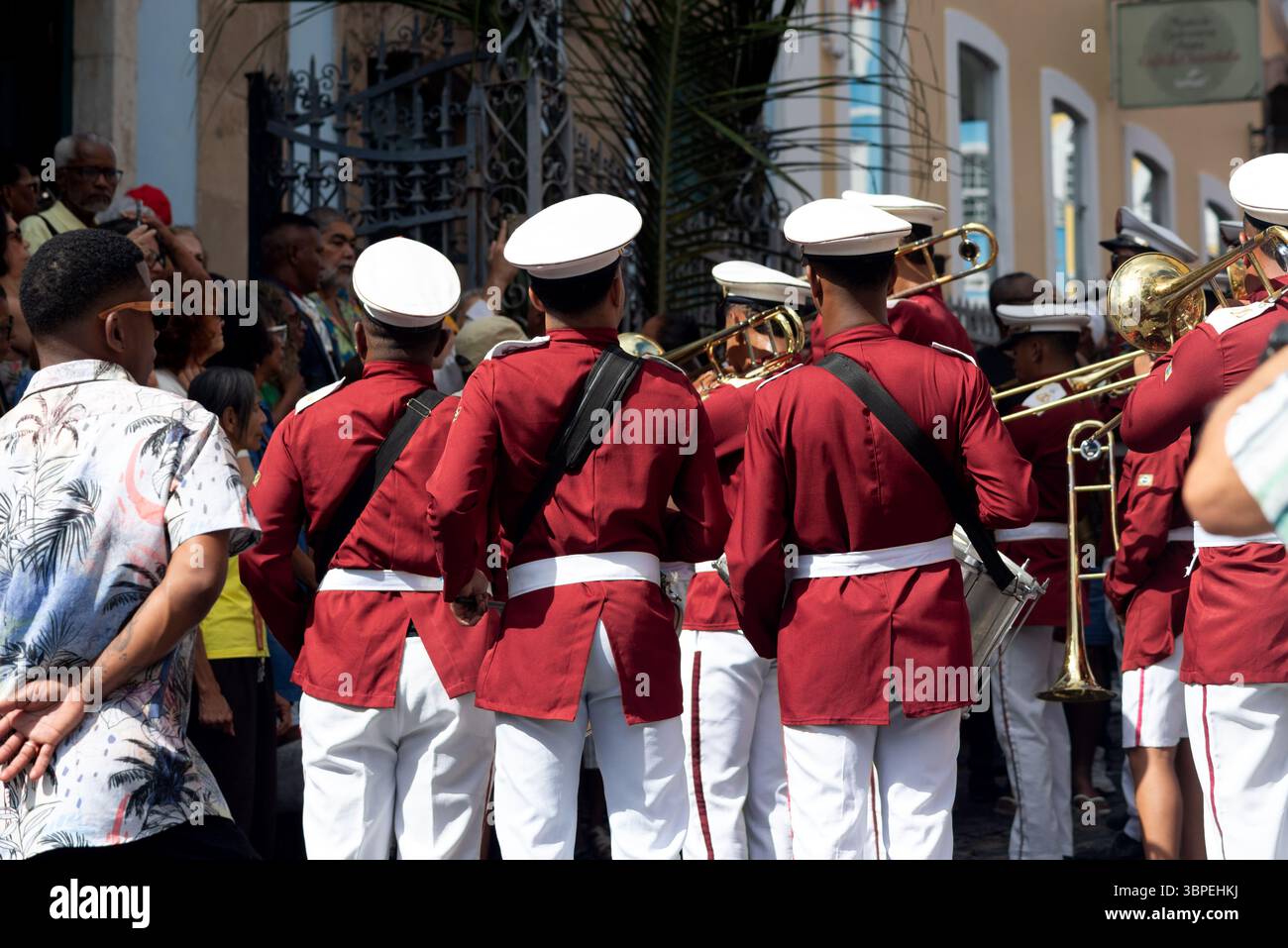 Salvador, Bahia, Brazil - July 02, 2025: Students are seen playing a ...
