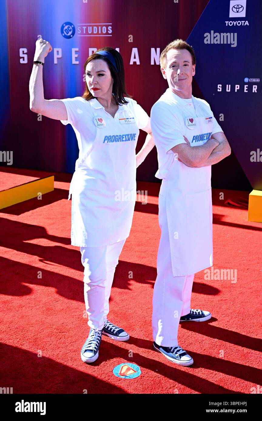 Stephanie Courtney und Jim Cashman bei der Weltpremiere des Kinofilms ...