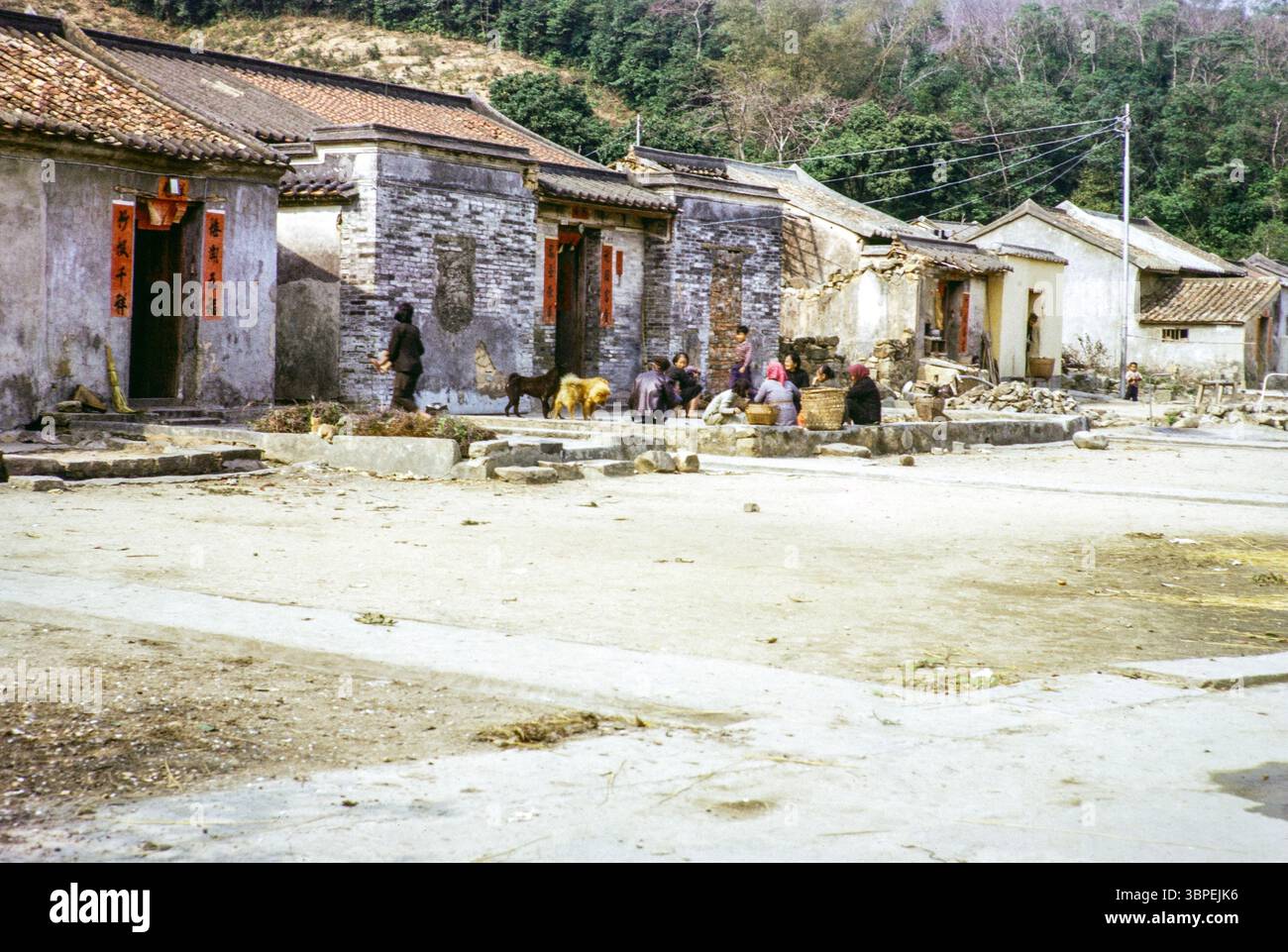 Tai Tei Tong village, Silver Mine Bay Mui Wo, Lantua Island, New ...