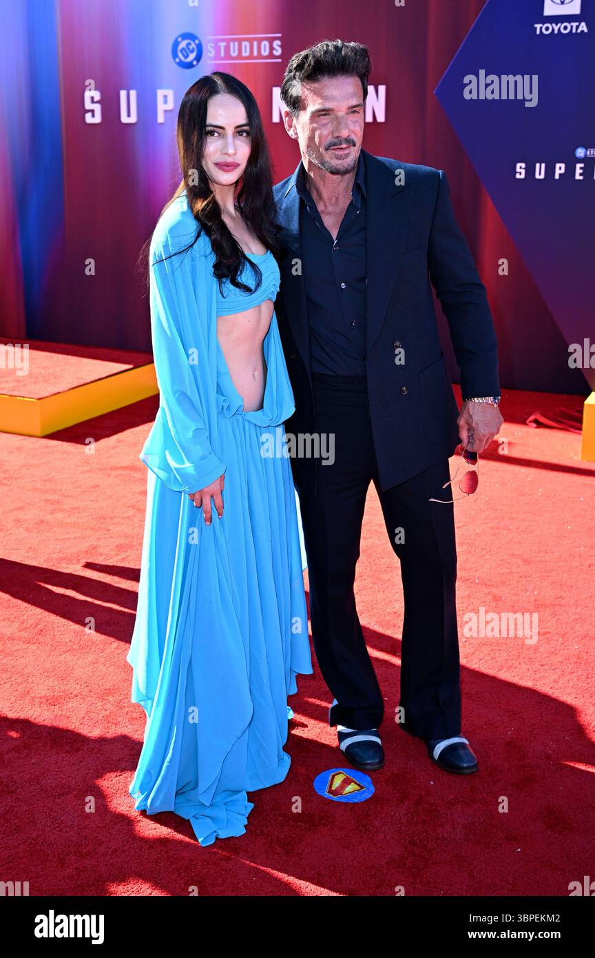 San Nardi und Frank Grillo bei der Weltpremiere des Kinofilms 'Superman ...