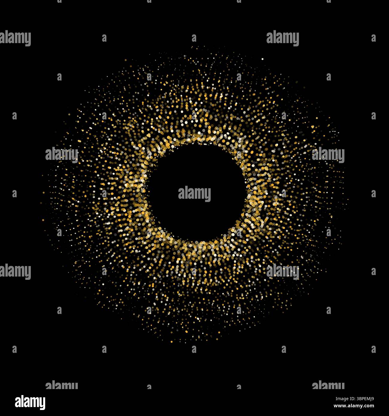 Dust particles shimmering on black Stock Vector Images - Alamy