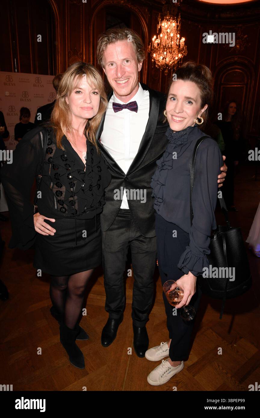 Ina Paule Klink, Golo Euler und Lucie Heinze beim Cocktail Prolonge anlässlich der Semi-Final ...