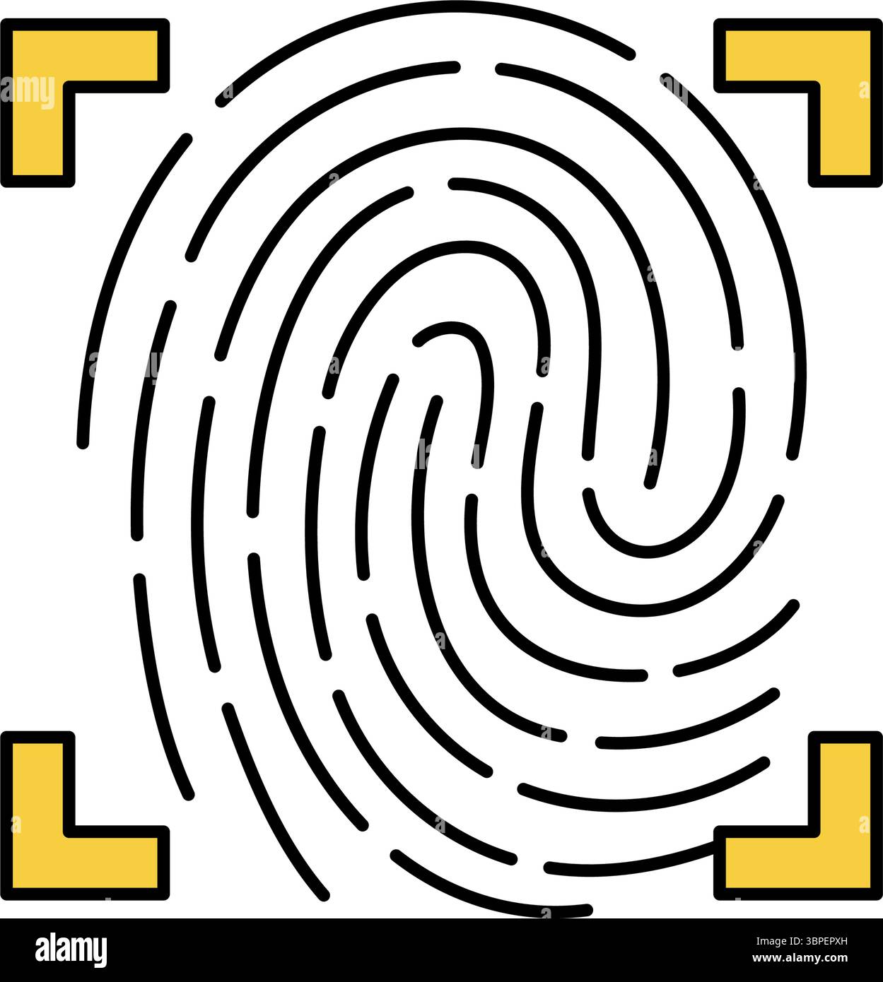Fingerprint authentication, Crime Prevention and Home Security Icons ...