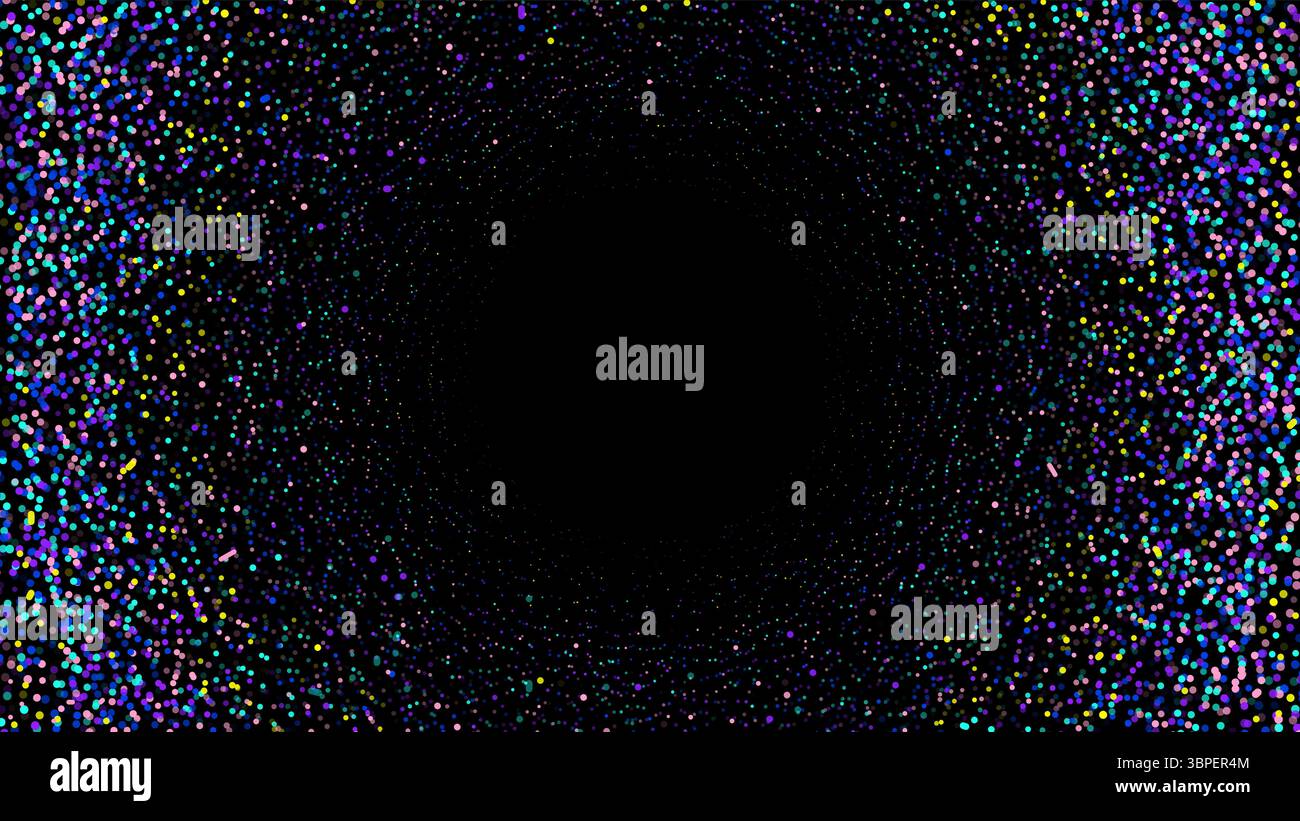 Dynamic glowing dots Stock Vector Images - Alamy