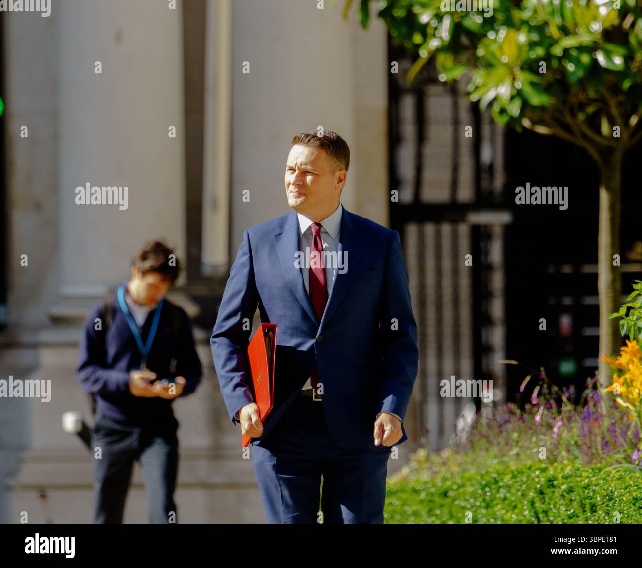 London UK 8th July 2025. Cabinet ministers arrive for and depart the ...