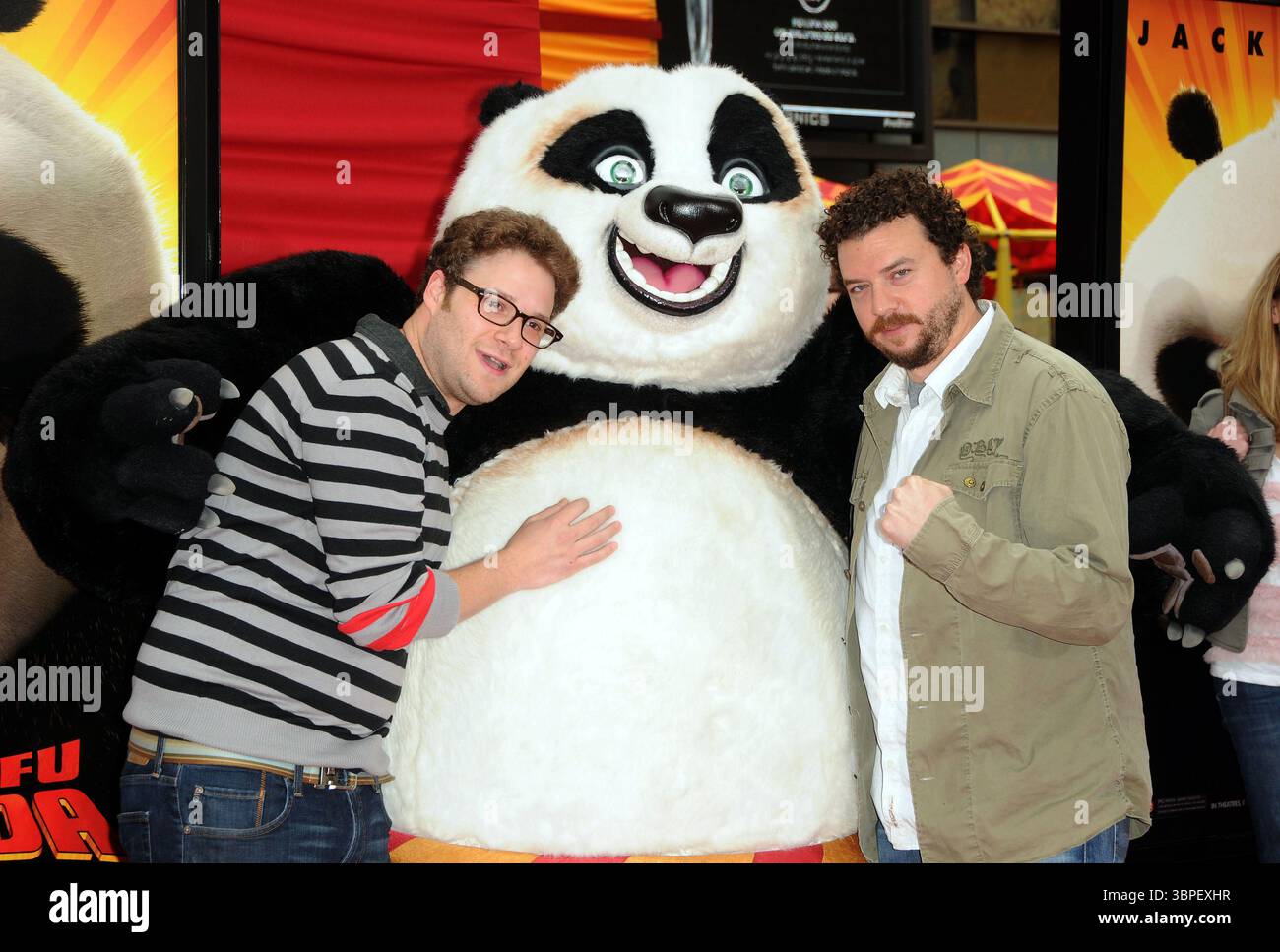 Seth Rogen and Danny McBride at the premiere of 'Kung Fu Panda 2' at ...