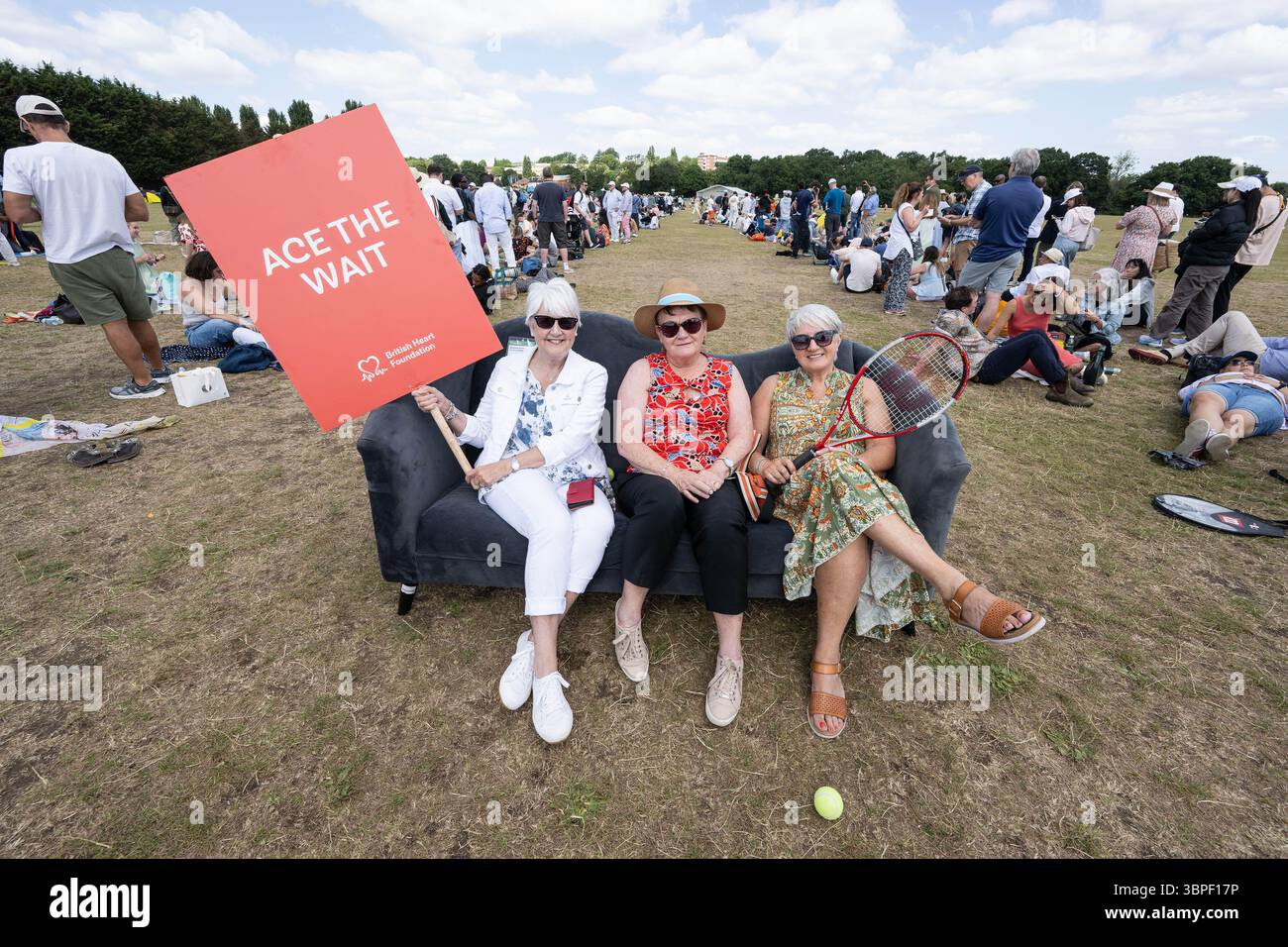 EDITORIAL USE ONLY Linda McWilliams, Patricia Vella and Roberta ...