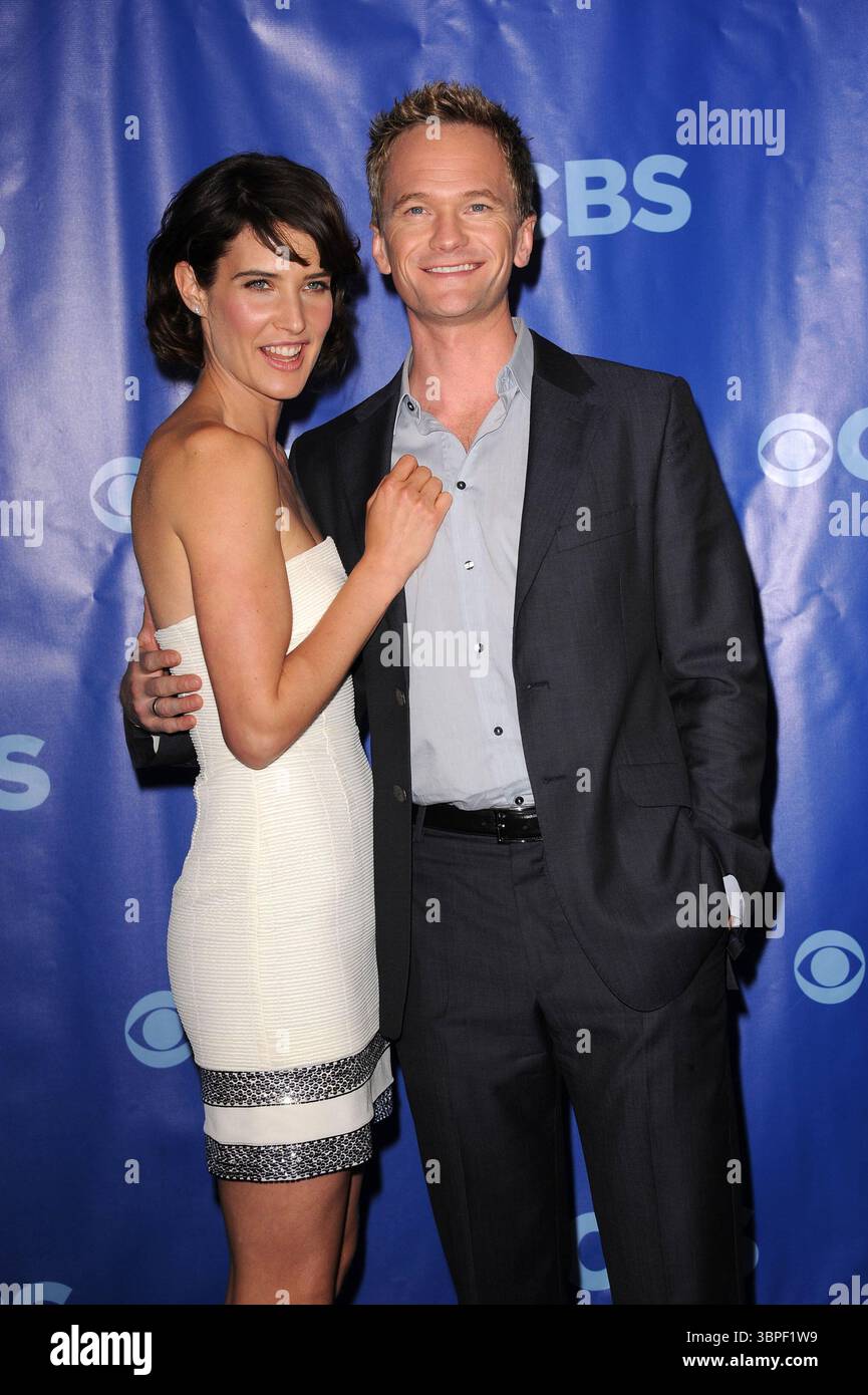 Cobie Smulders and Neil Patrick Harris at the 2011 CBS Upfront ...