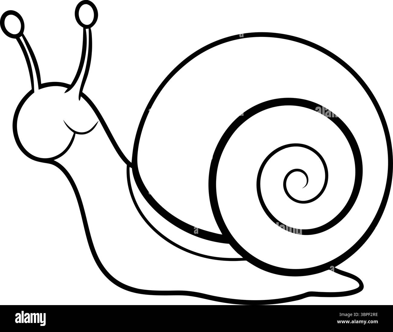 Line art spiral Stock Vector Images - Alamy