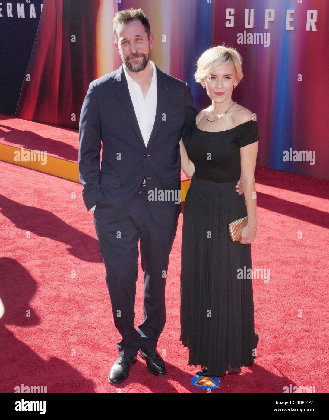 Los Angeles, USA. 07th July, 2025. (L-R) Noah Wyle and Sara Wells at ...