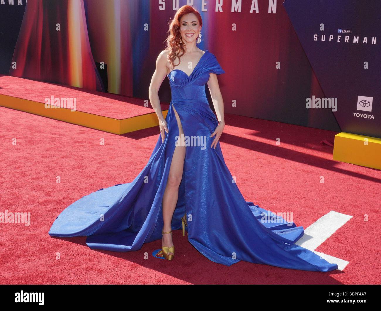 Bonnie Discepolo arrives at the Warner Bros. SUPERMAN Los Angeles ...