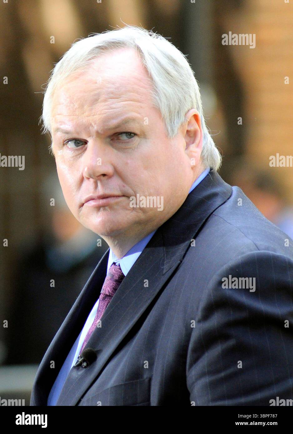 Adam Boulton at 10 Downing Street in London - 25 May 2011 Stock Photo ...