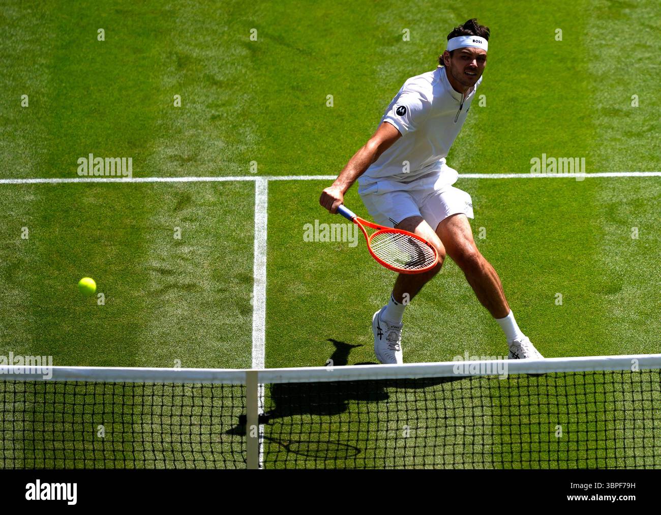 Taylor Fritz during his Gentlemen's Singles match against Karen ...