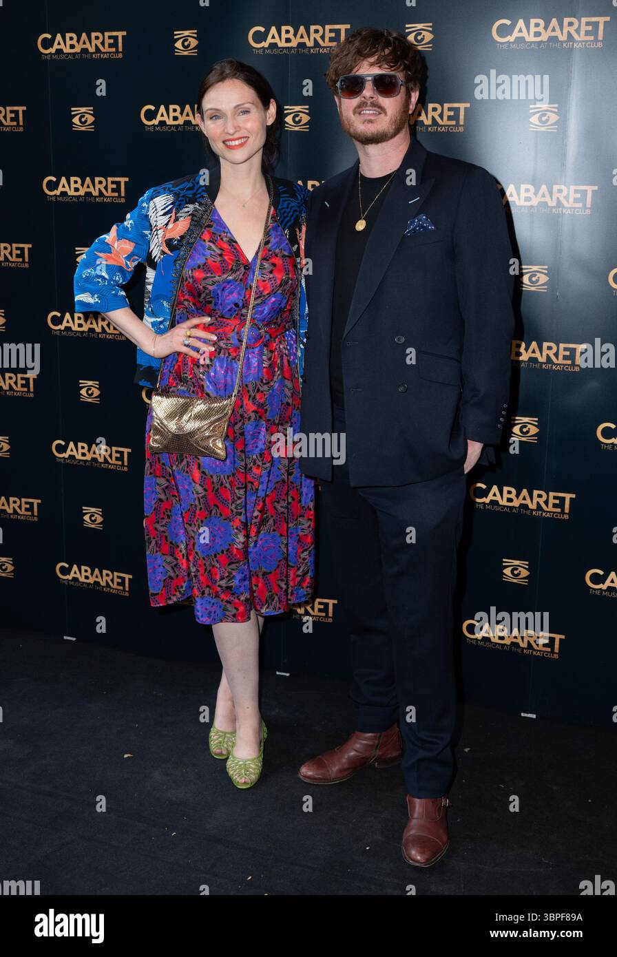 Sophie Ellis-Bextor and Richard Jones attends "Cabaret” Gala ...