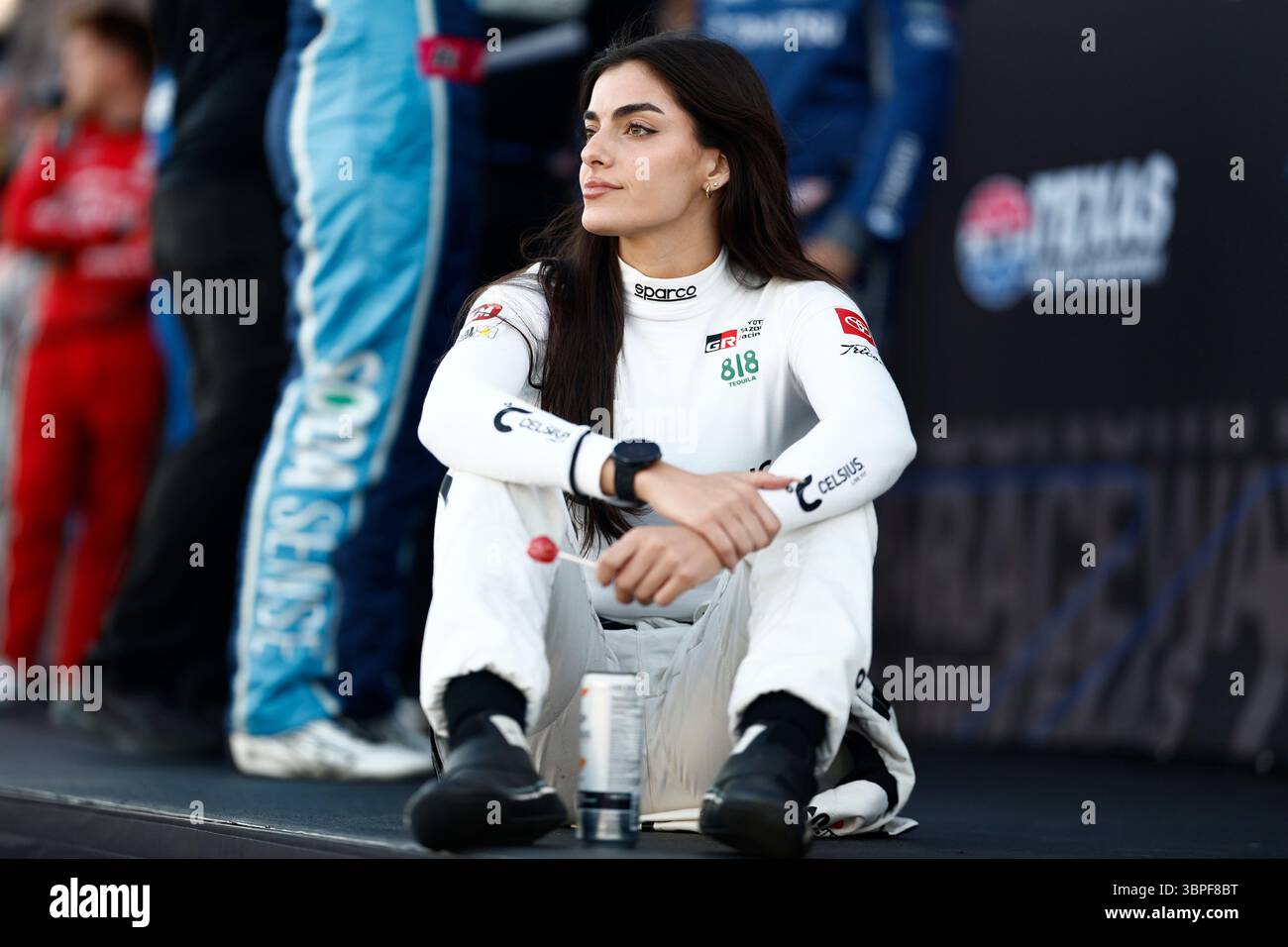 Concord, NC USA - May 23, 2025:Toni Breidinger (5) gets ready for the ...