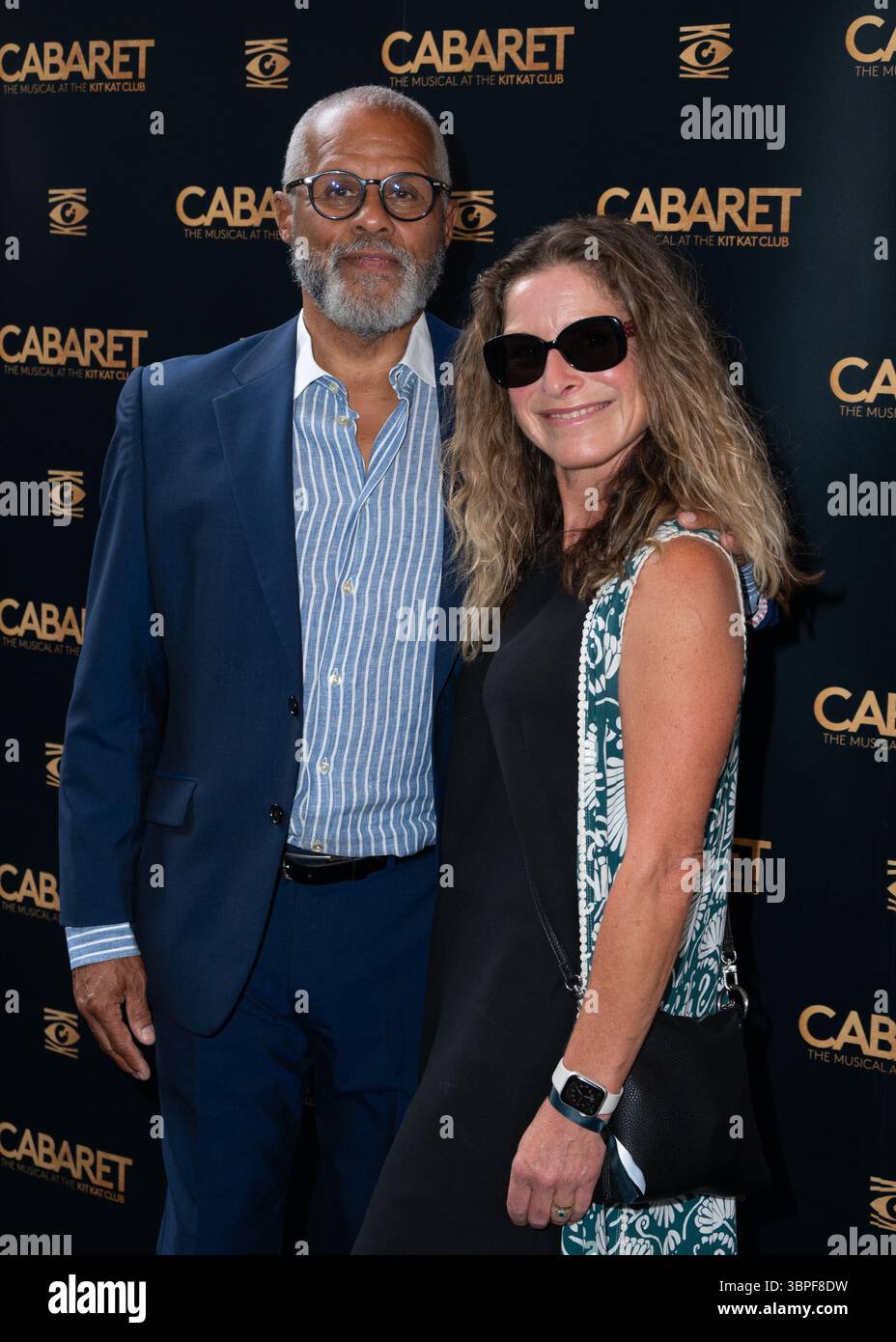 London, UK. 07th July, 2025. Gary Wilmot and Sara Hill attends "Cabaret ...