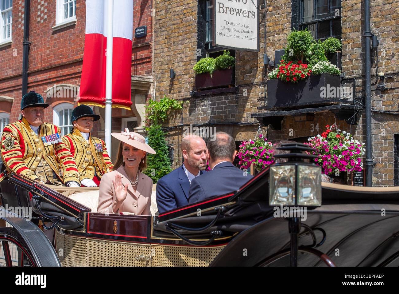 Windsor, Berkshire, UK. 8th July, 2025. Catherine, The Princess of ...