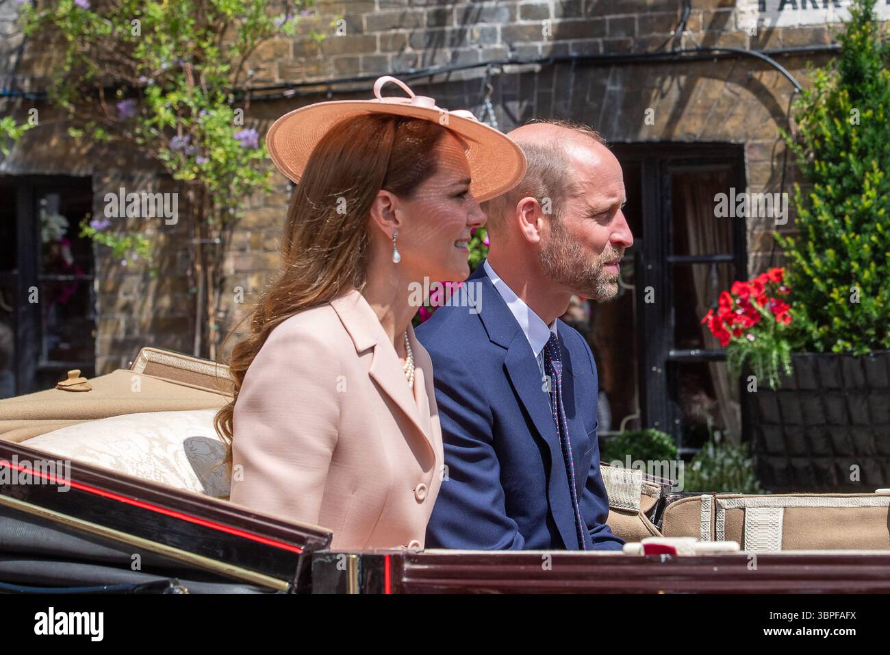 Windsor, Berkshire, UK. 8th July, 2025. Catherine, The Princess of ...