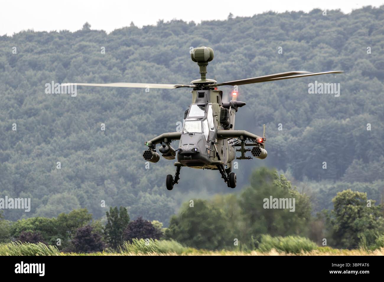 German Army Airbus Eurocopter Tiger UHT attack helicopter taking off ...
