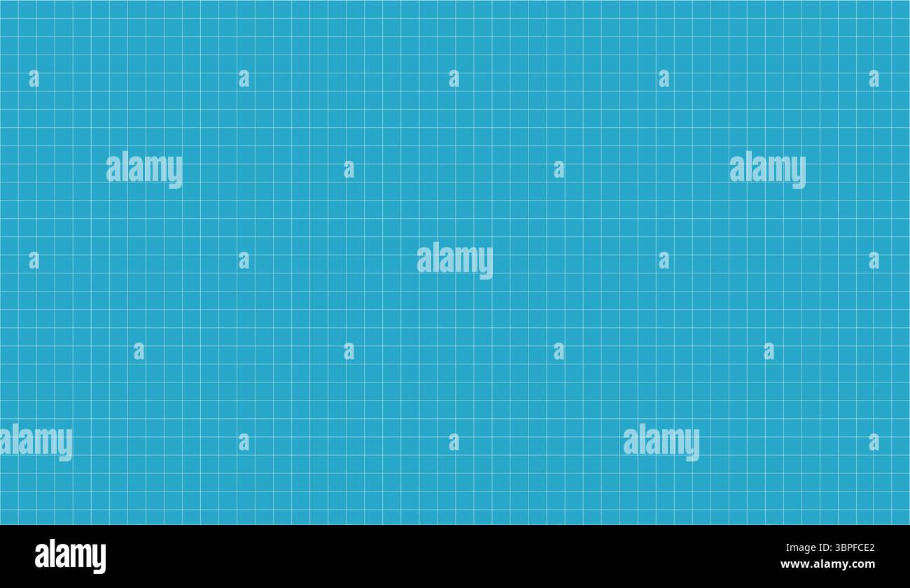Blueprint, millimeter graph paper. Vector pattern Stock Vector Image ...