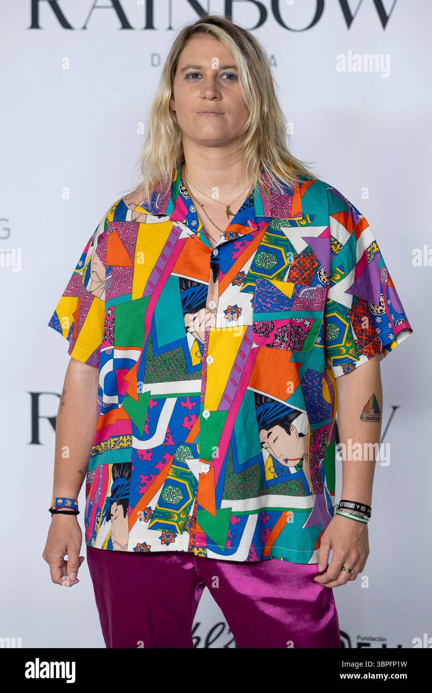 Rocio Saiz attends the 'Rainbow Party' Photocall at Restaurante La ...