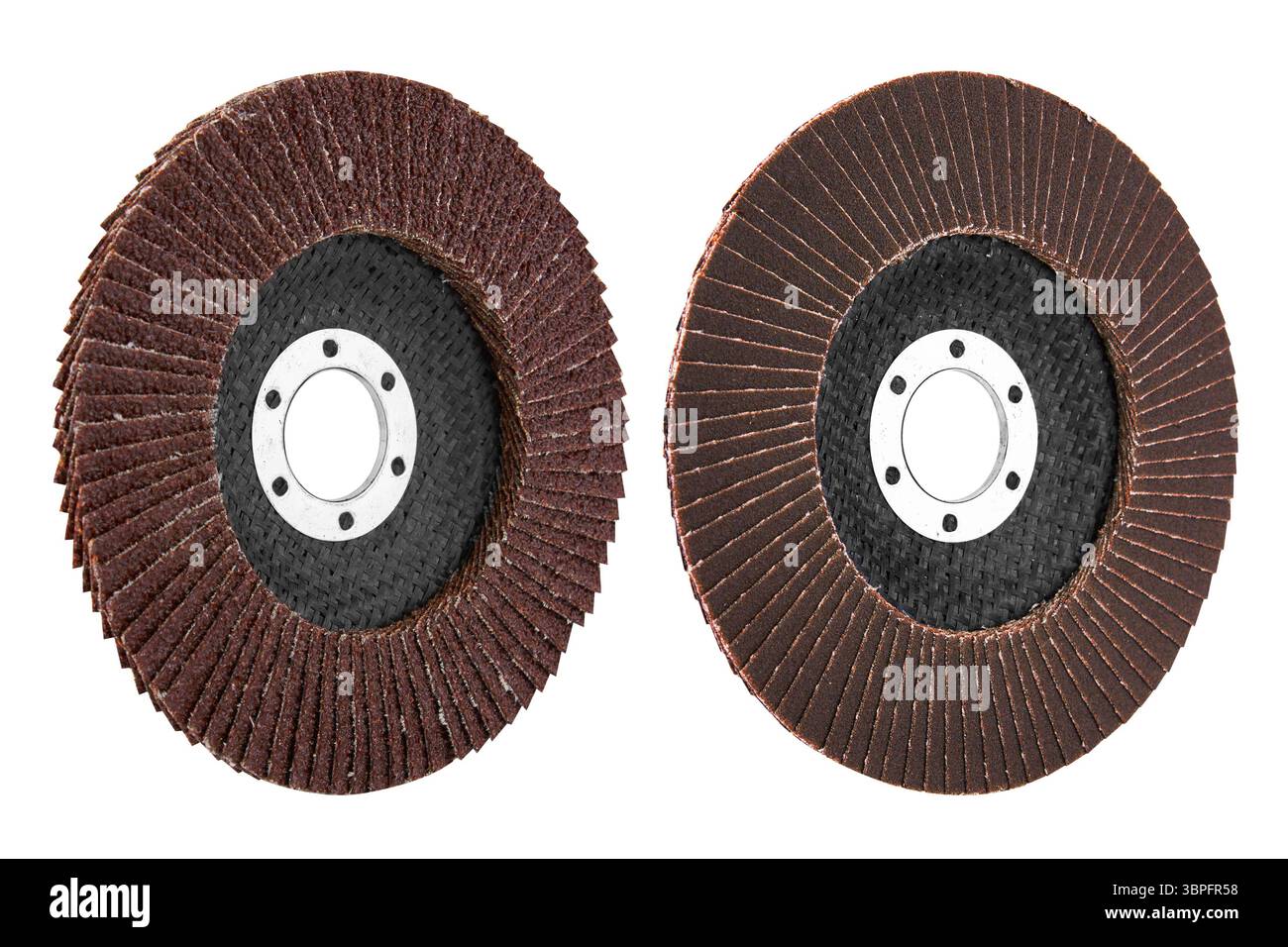 Abrasive disk for grinder isolated on white Stock Photo - Alamy