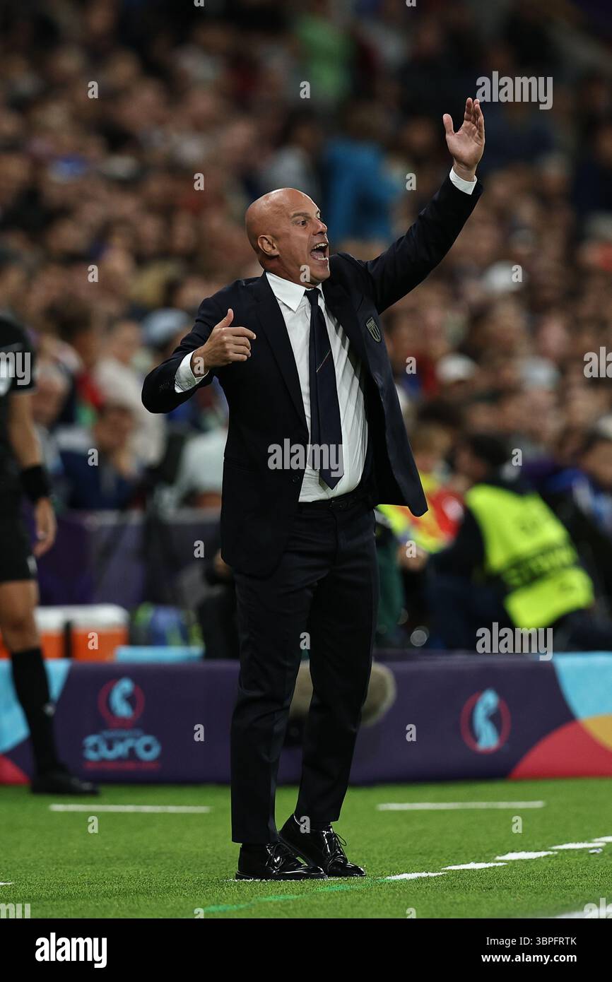 Andrea Soncin Coach (Italy) during the UEFA European Womens ...