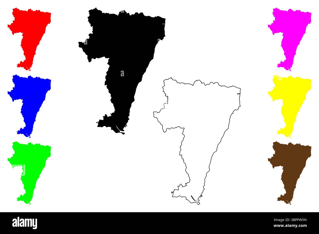 Hitachi city (Japan, Nihon-koku or Nippon-koku, Kanto region) map ...