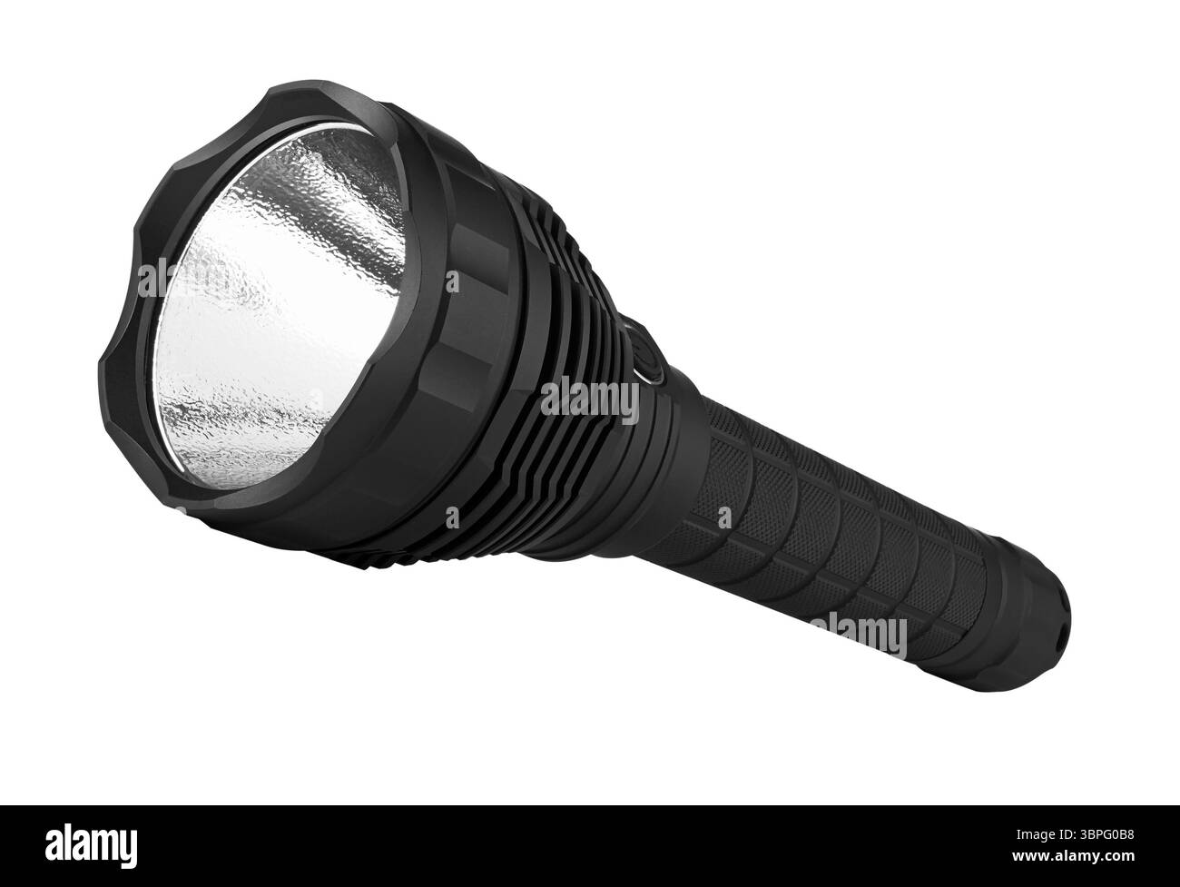 Flashlight, isolated on white background Stock Photo - Alamy