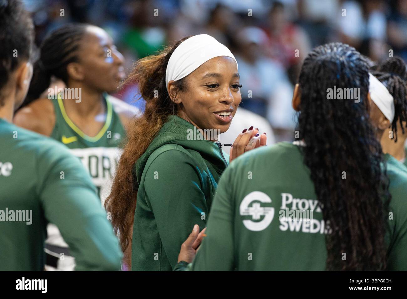 Lexie Brown and the Seattle Storm take on the Atlanta Dream at Gateway ...