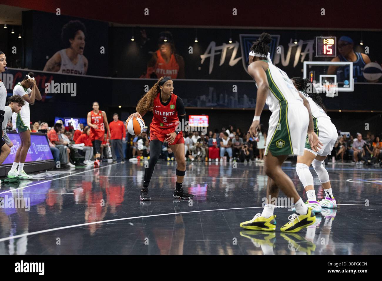Seattle Storm take on Jordin Canada #3 and the Atlanta Dream at Gateway ...