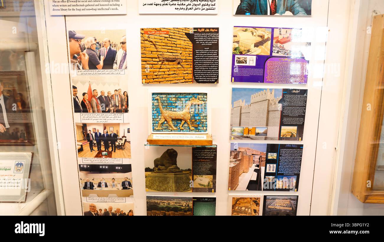 Visitors explore displays featuring artifacts, images, and narratives ...