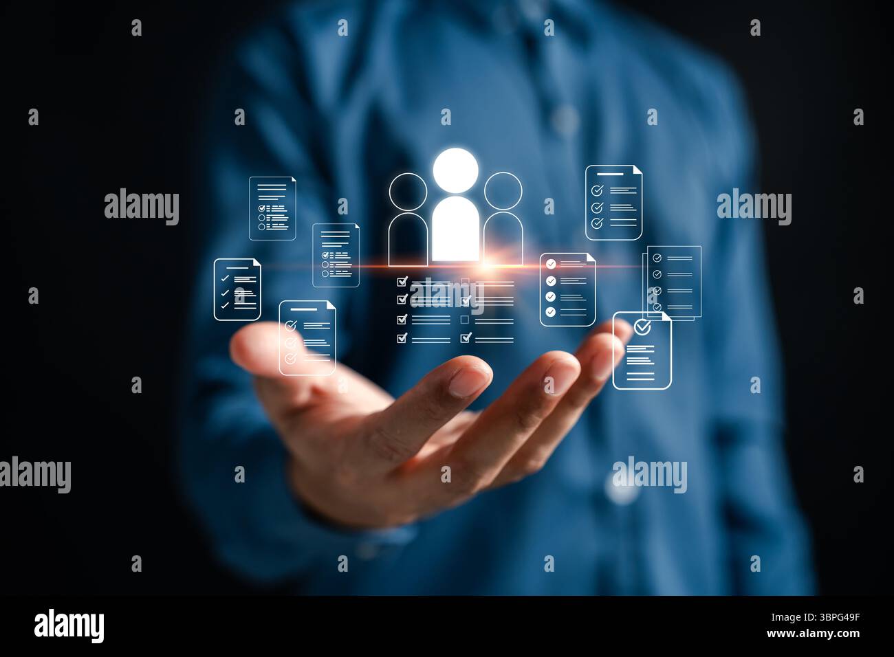 CRM and procurement process with digital contract signing, checklist ...