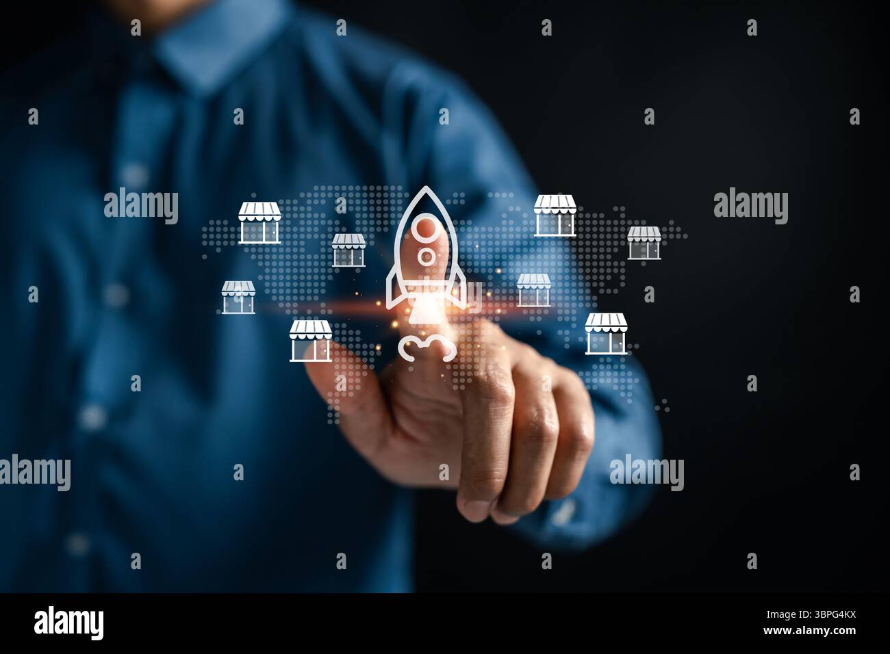 Startup franchise growth with business expansion, strategic launch ...