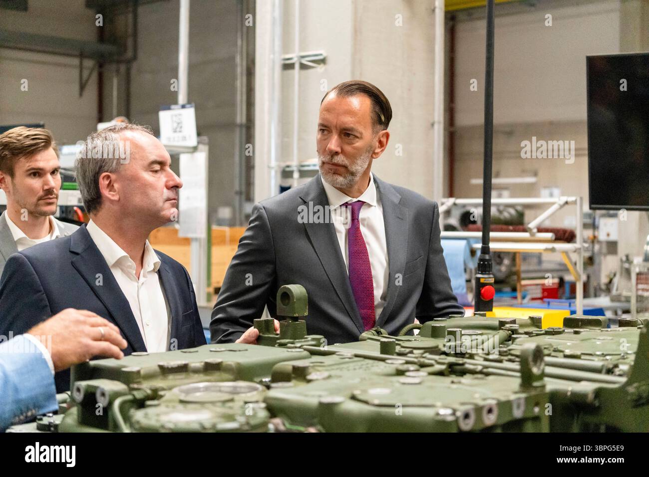Augsburg, Bavaria, Germany - July 8, 2025: The Bavarian Minister of ...