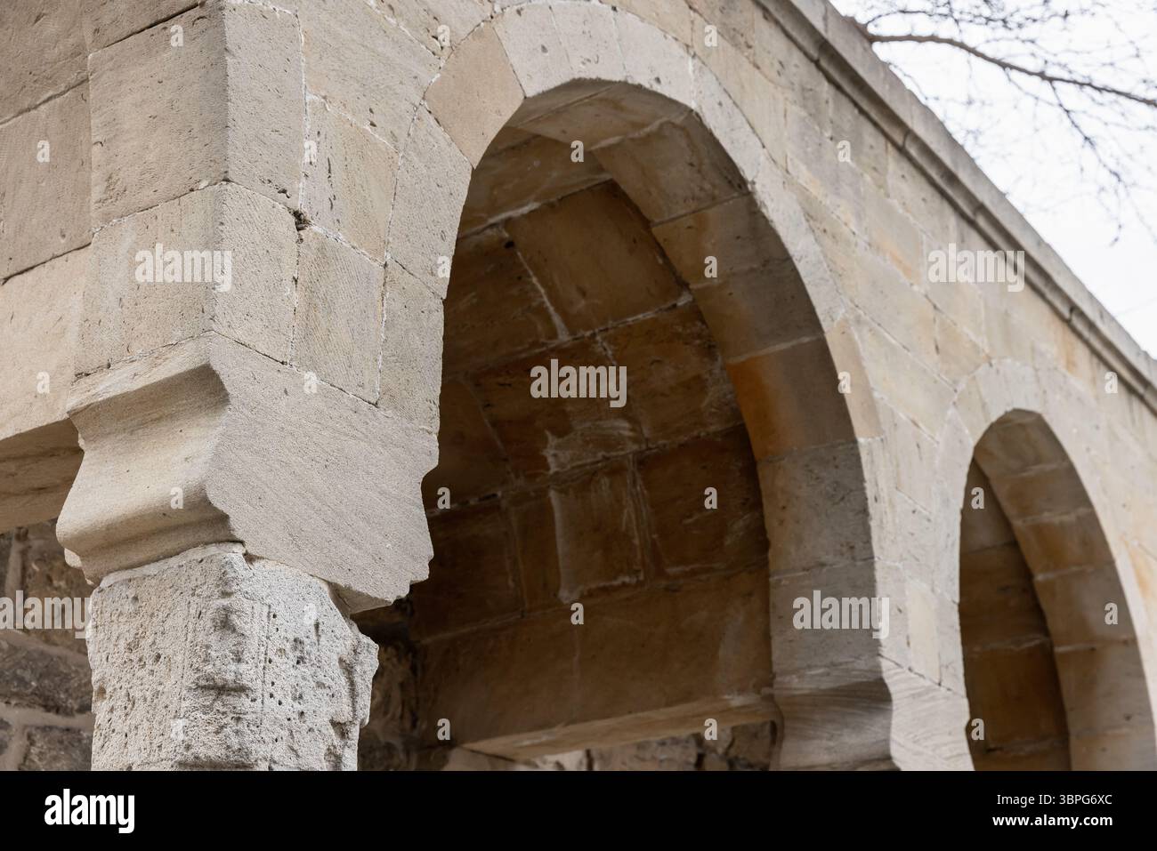 Elegant stone arches showcasing detailed craftsmanship and classical ...