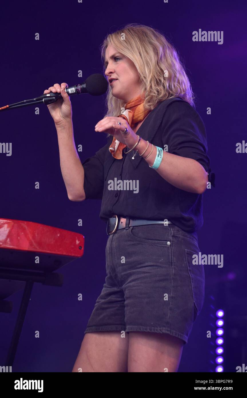 05 July 2025. Tooting Common, Tooting, London UK. Ward Thomas perform ...