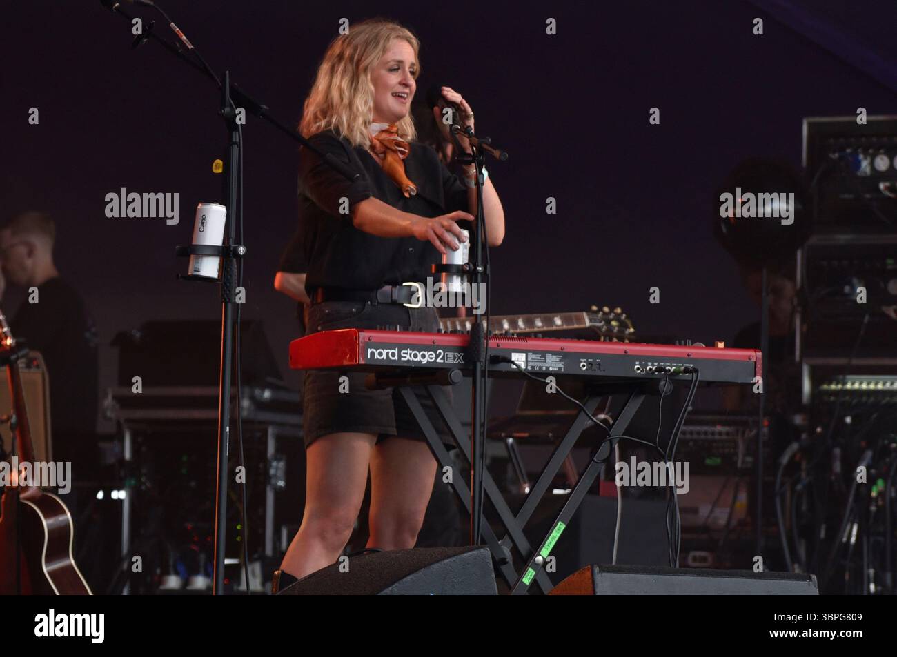 05 July 2025. Tooting Common, Tooting, London UK. Ward Thomas perform ...