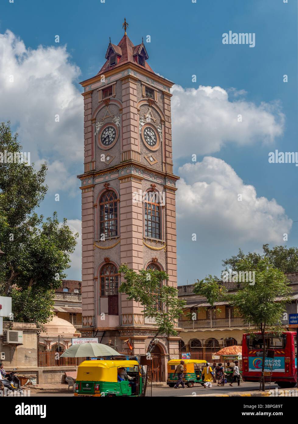 0924 2022 Vintage Old Clock Tower, stands at Kamnath Mahadev Mandir ...