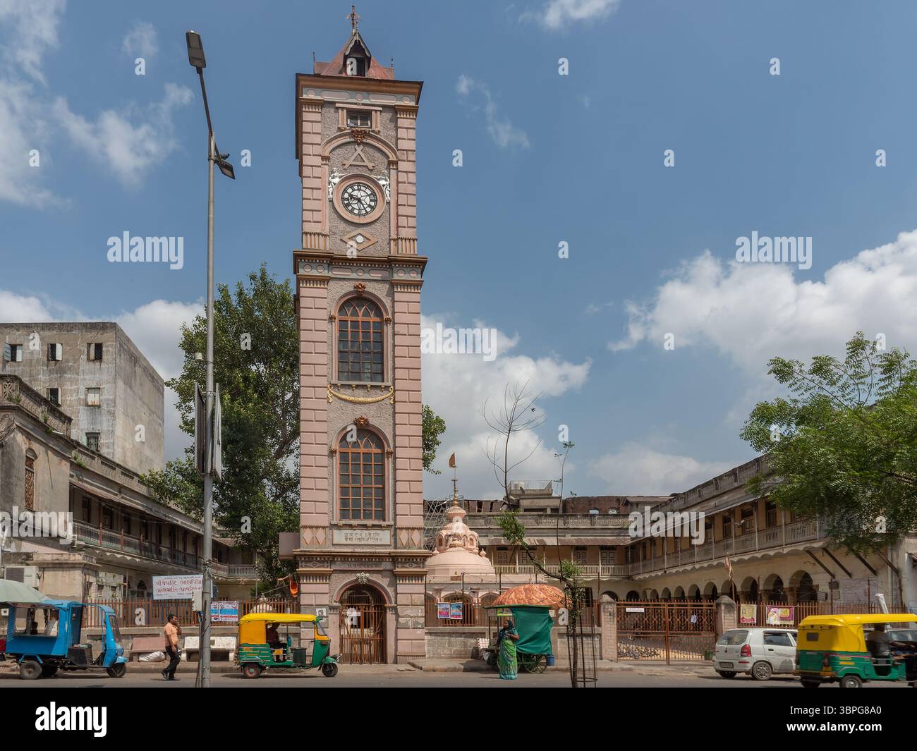 0924 2022 Vintage Old Clock Tower, stands at Kamnath Mahadev Mandir ...