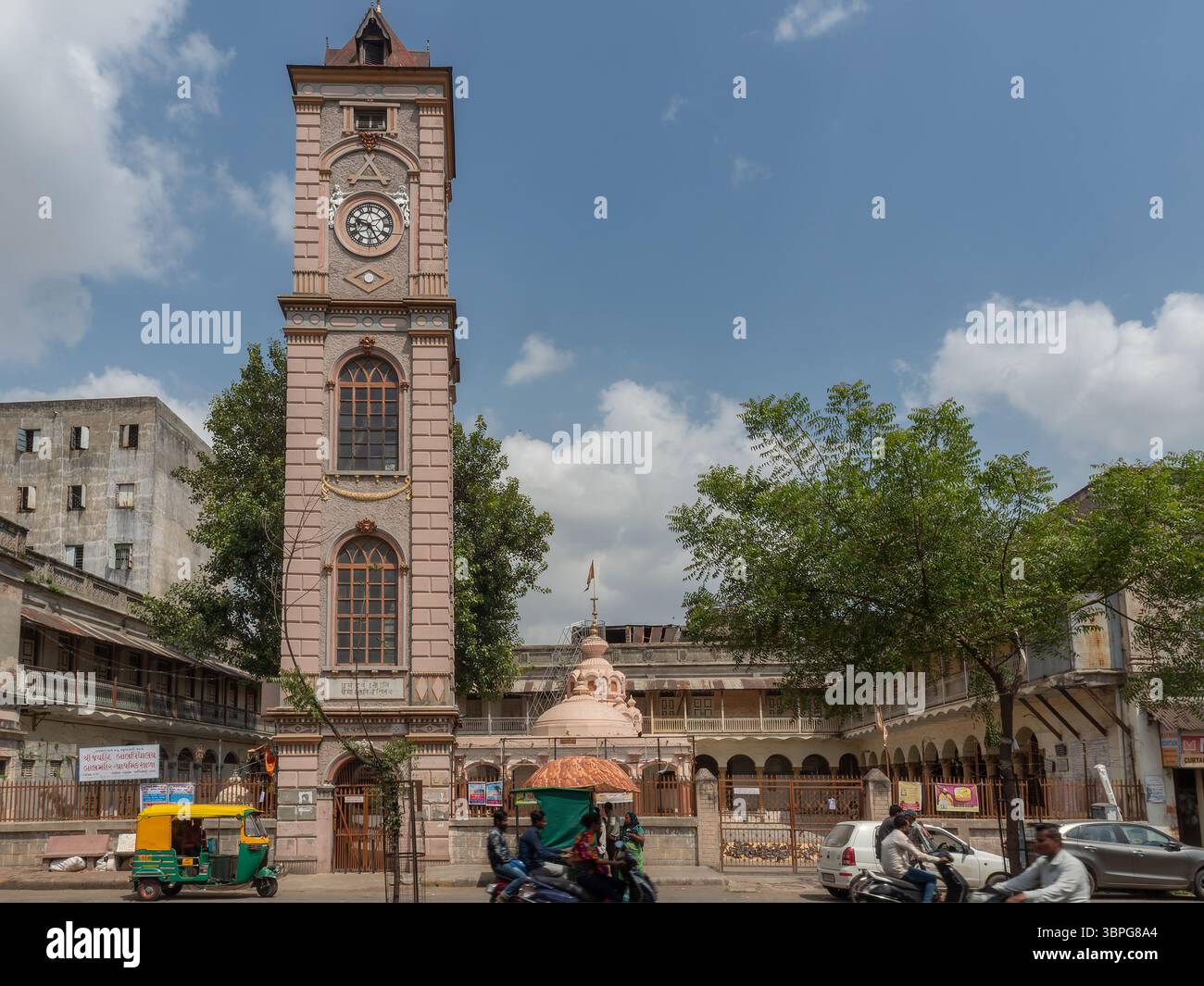 0924 2022 Vintage Old Clock Tower, stands at Kamnath Mahadev Mandir ...