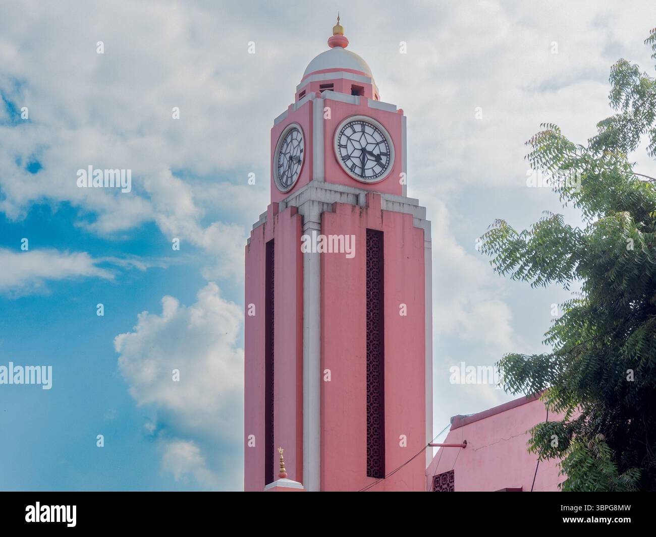 0924 2022 Vintage Old Art Deco deasign Clock Tower, Of Geeta Mandir ...