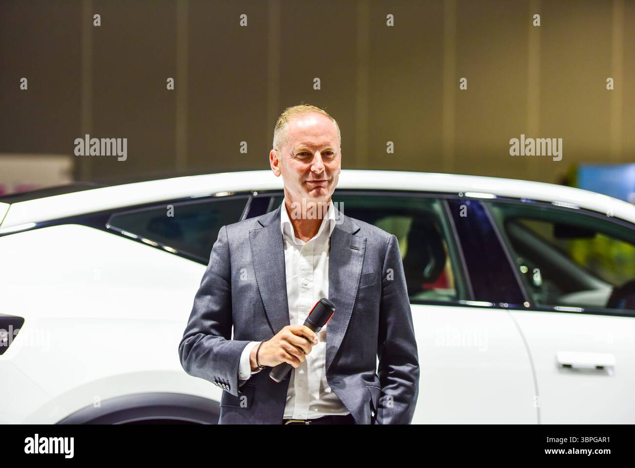 Managing Director of Polestar Australia is Scott Maynard is seen at ...