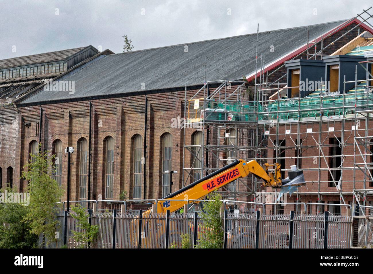 Horwich locomotive works Stock Photo - Alamy