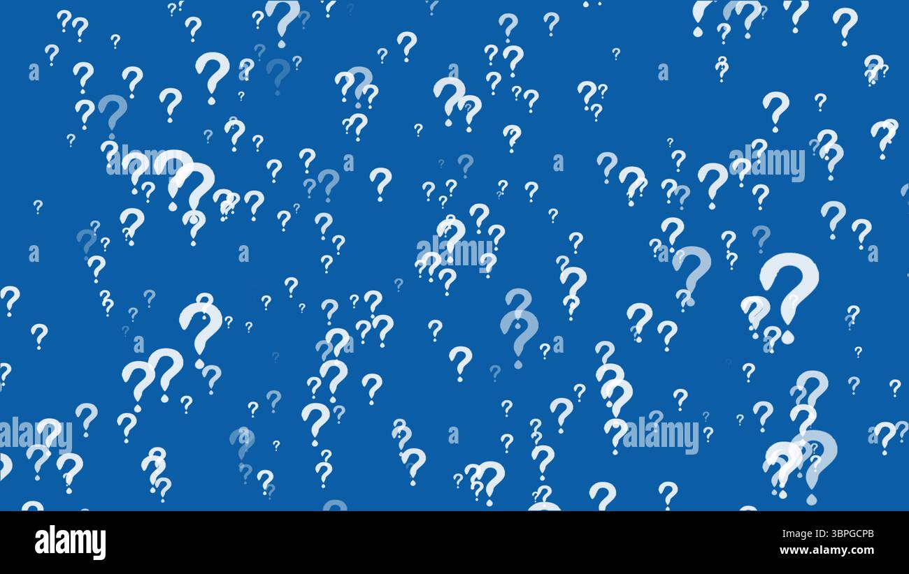 Moving animation question mark symbol hi-res stock photography and ...
